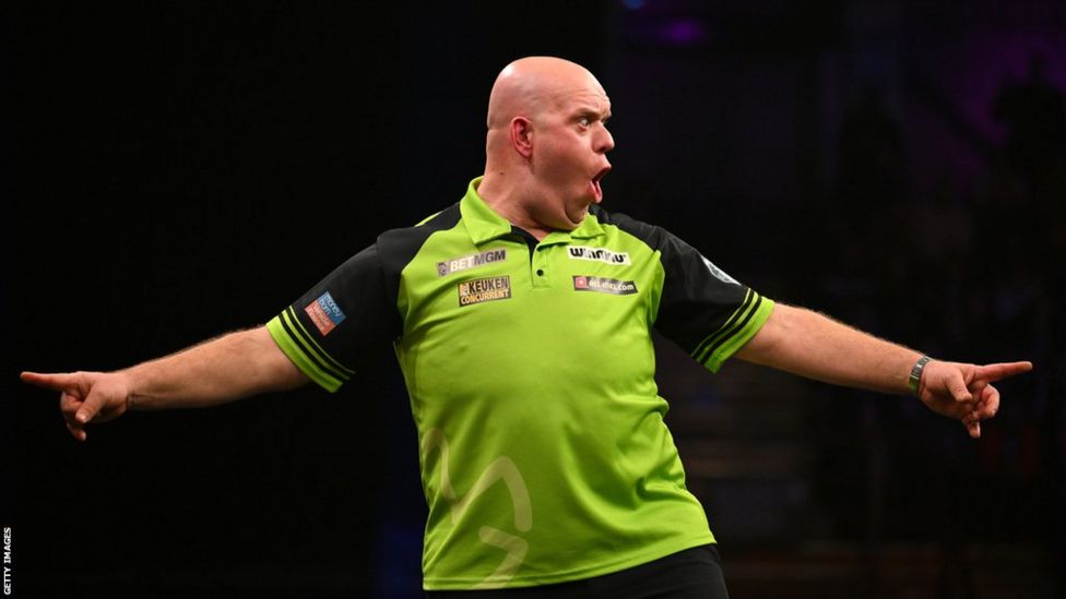 Premier League Darts: Michael van Gerwen beats Nathan Aspinall in night ...