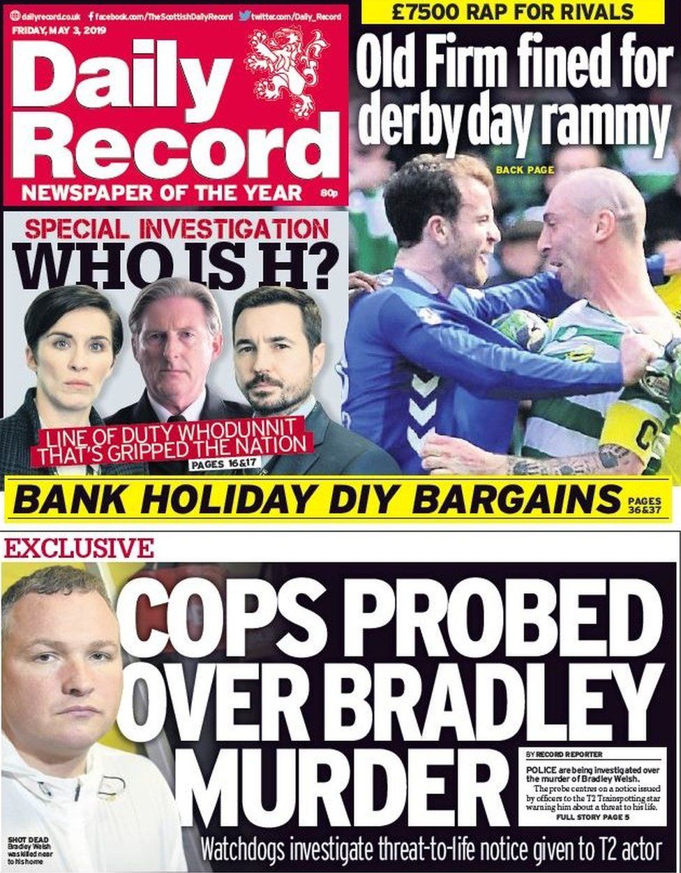 Scotland's papers: 'Human Etch A Sketch' and bug death fears - BBC News