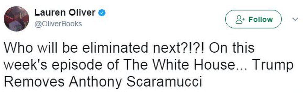 Anthony Scaramucci fired: What else happens in 10 days? - BBC News