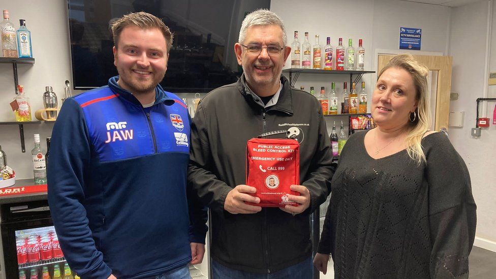 Redditch set for 50 bleed control kits thanks to campaigner - BBC News