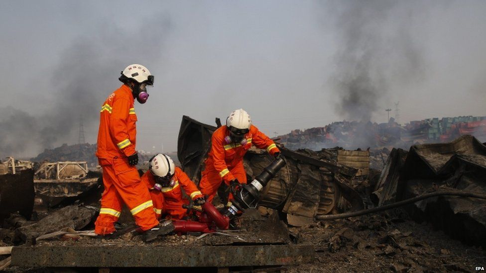 China blasts: Tianjin report finds 123 people responsible - BBC News