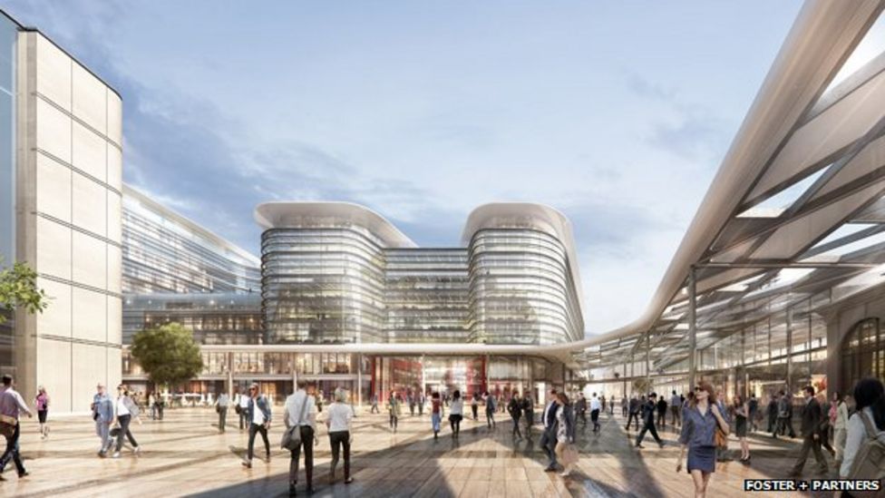 Architects' plans for Cardiff transport hub revamp - BBC News