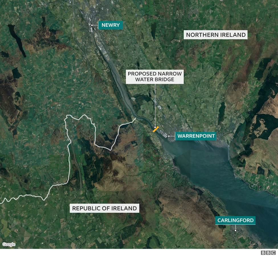 Narrow Water Bridge: Project receives €3m from Irish government - BBC News