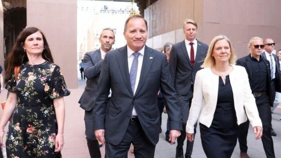 Sweden's first female PM resigns hours after appointment - BBC News