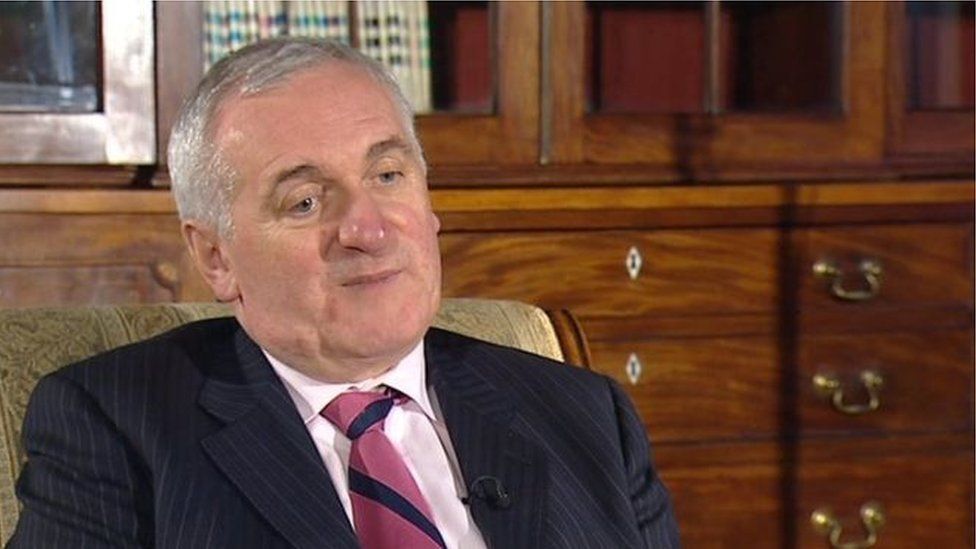 Irish unity should not be part of Brexit debate - Ahern - BBC News