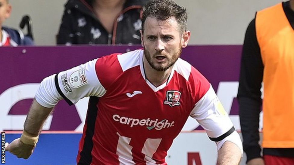 Jonathan Grounds: Exeter City defender signs new one-year contract ...