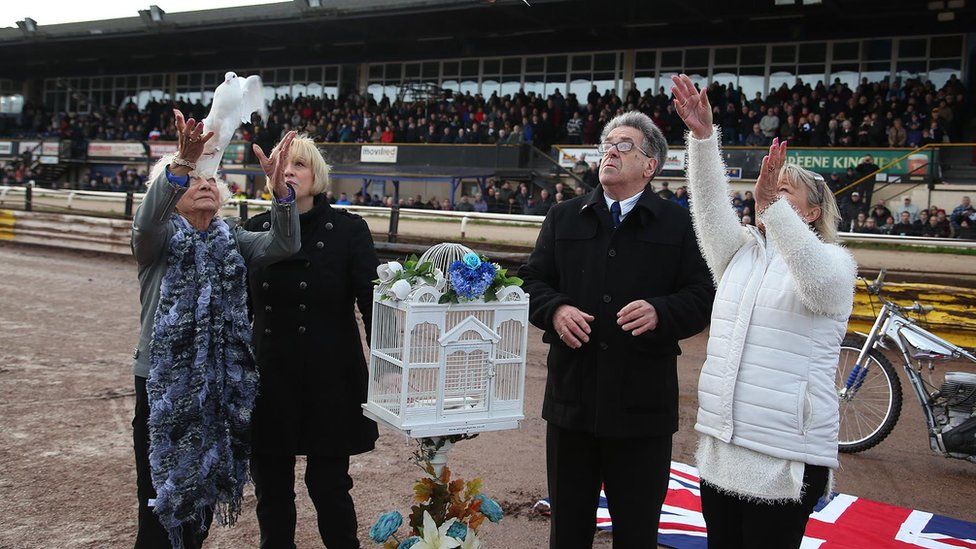 'Mr Coventry Speedway' Nigel Boocock's ashes interred at club track ...