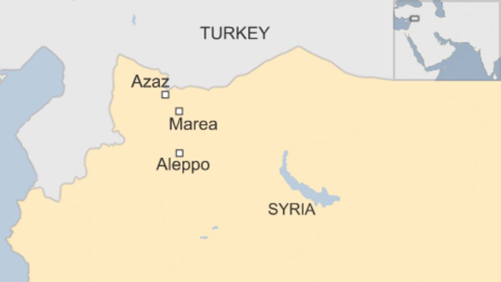Syria conflict: IS 'attacks rebel-held Syria town of Marea' - BBC News