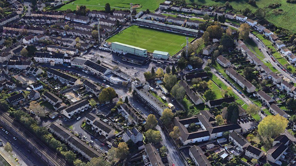 Plans for new Bath City football stadium revealed - BBC News