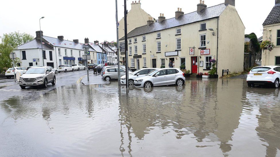 Storms cause flooding and disruption - BBC News