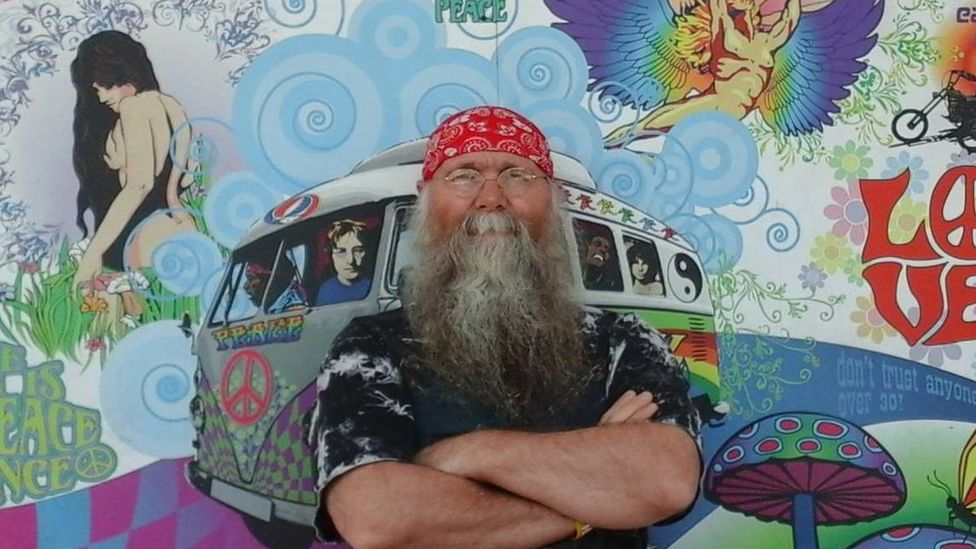 Beatles fan celebrating 60 years of the band in Stoke - BBC News