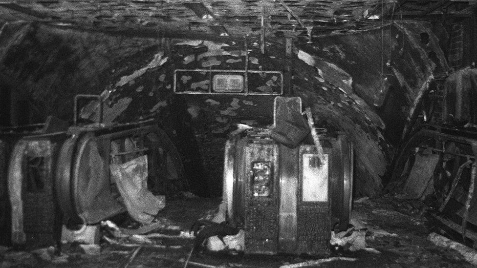 King's Cross fire: Plaque unveiled for firefighter Colin Townsley - BBC ...