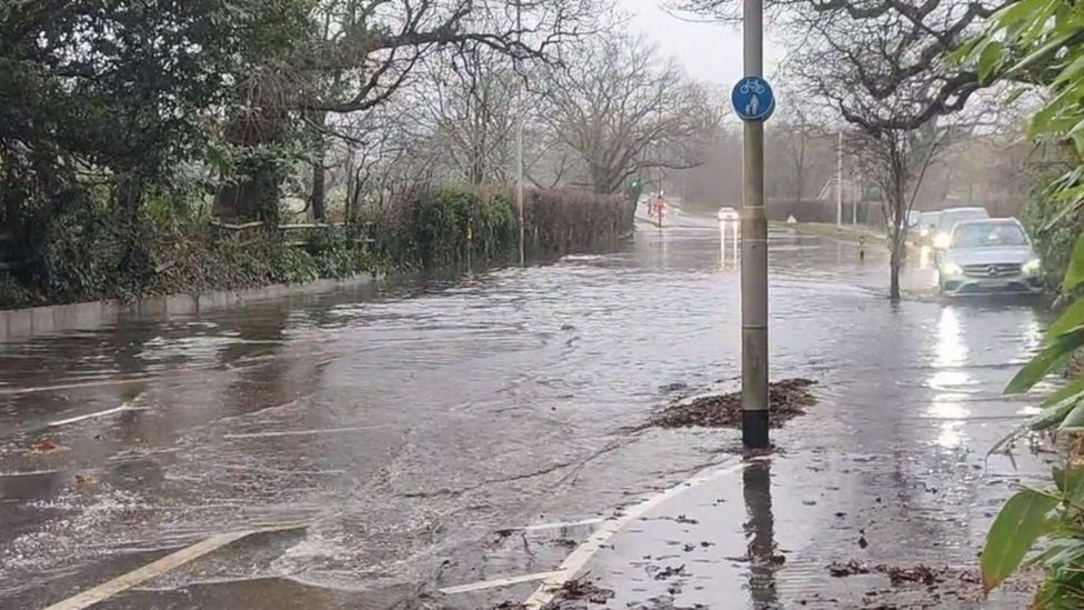 Flood warnings issued across Dorset and Hampshire - BBC News