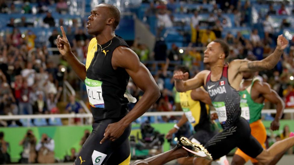 Rio Olympics 2016: Usain Bolt wins 100m gold, Justin Gatlin second ...