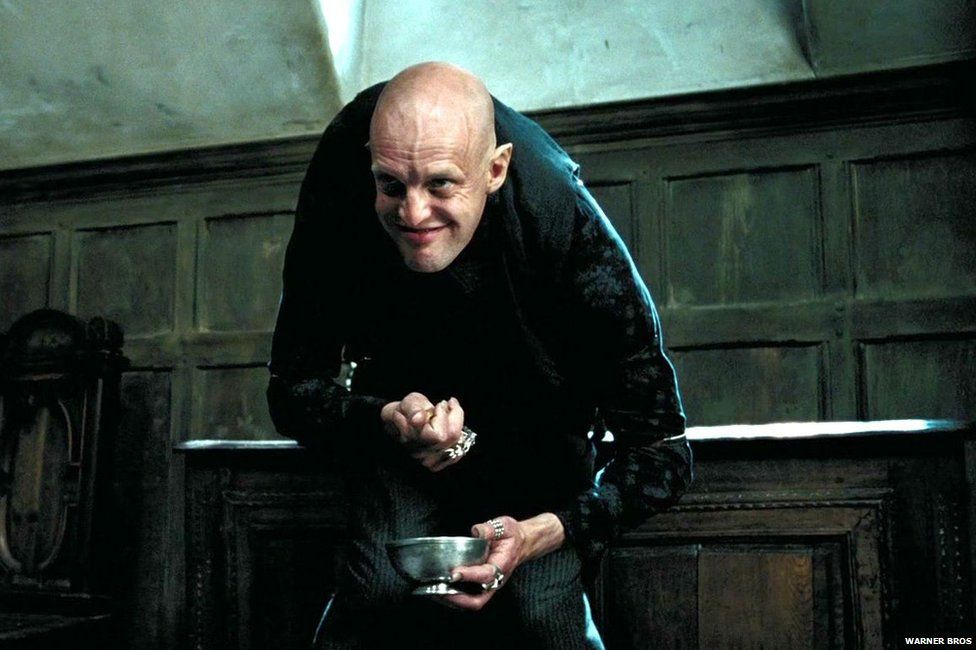 Harry Potter actor Jim Tavare is back home after breaking his neck in a ...