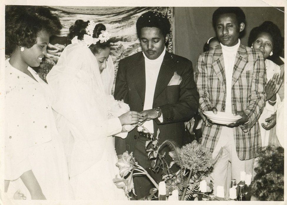 A white wedding during Ethiopia's Red Terror - BBC News