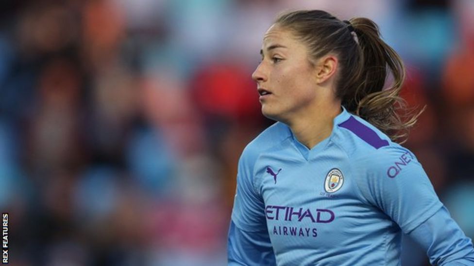 Janine Beckie: Manchester City Women forward extends deal - BBC Sport