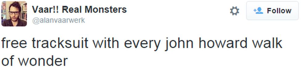 Former Australian PM John Howard given 'Walk of Wonder' - BBC News