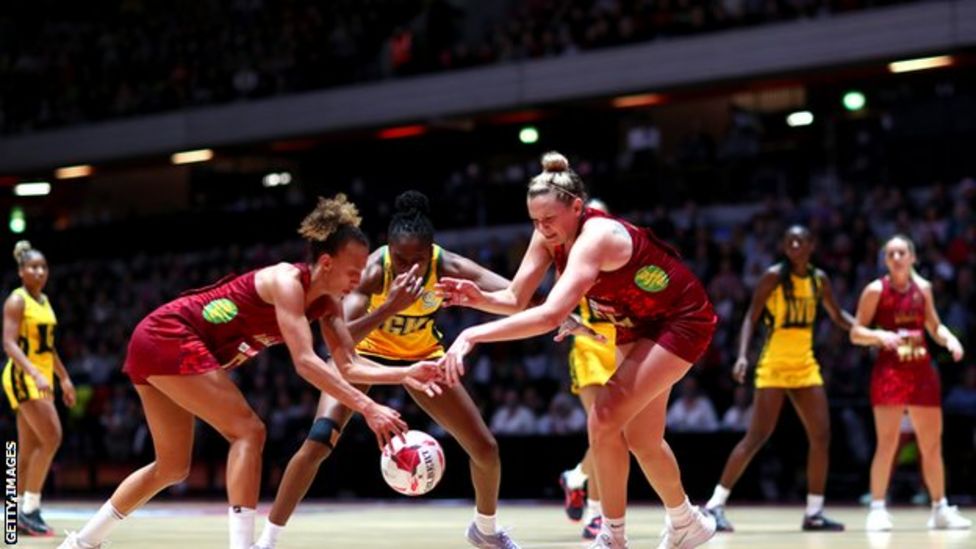 England netball: Roses beat Jamaica 55-45 in dominant series opener ...