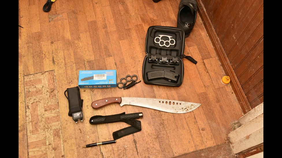 Man jailed after house was used as UDA weapons store - BBC News