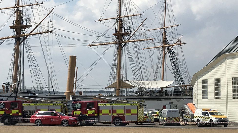 Chatham Historic Dockyard body find 'not suspicious' - BBC News
