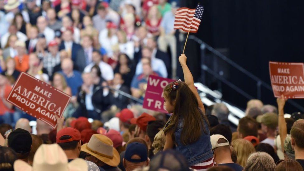 What Donald Trump did on his summer holiday - BBC News