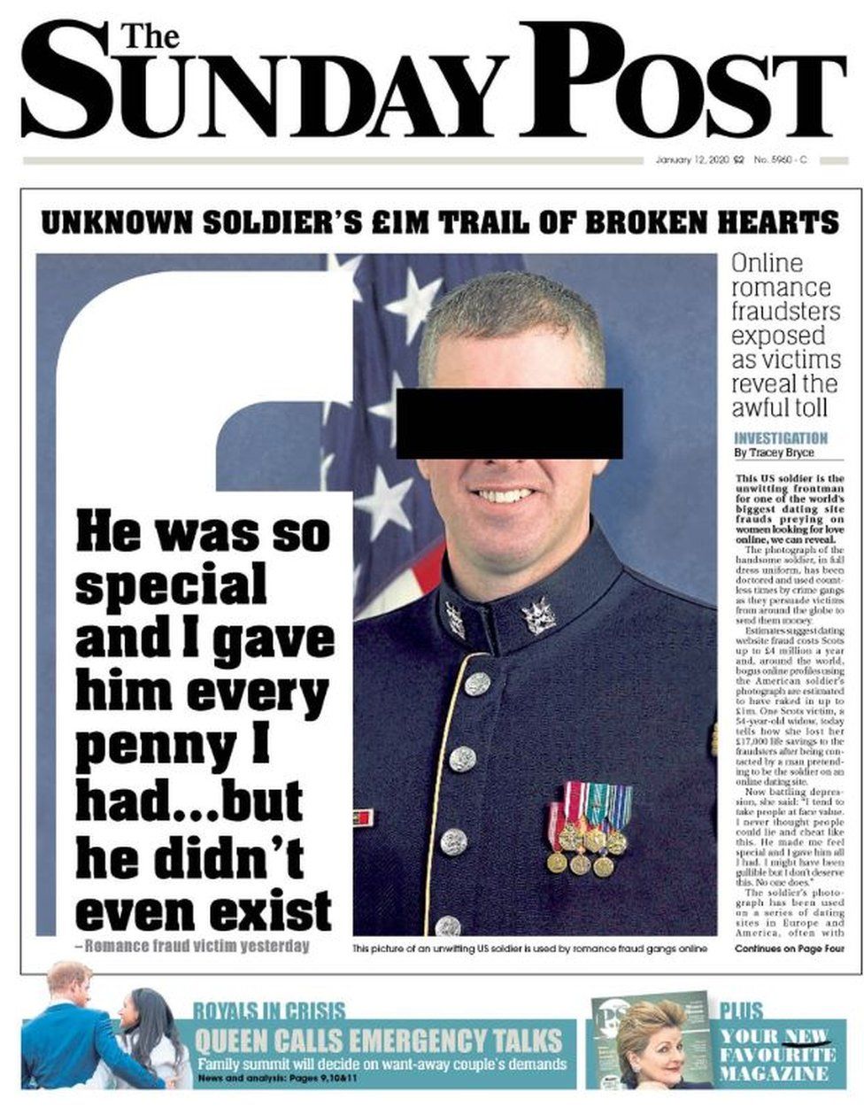 Scotland's papers: Sandringham royal 'showdown' and 80,000 join march ...