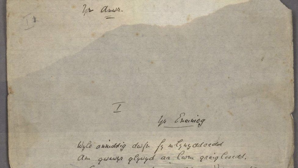 Hedd Wyn: The shepherd poet of Passchendaele - BBC News