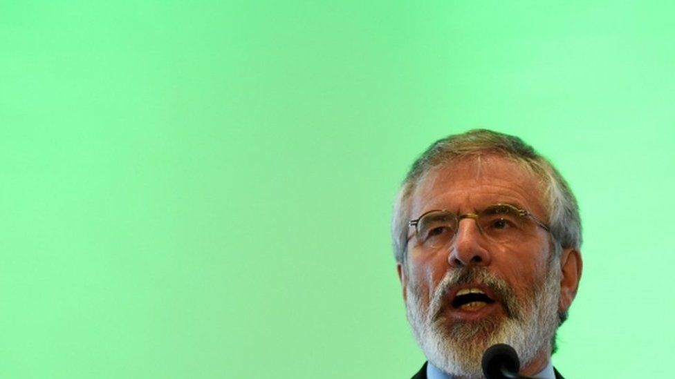 Is Gerry Adams setting out his retirement plans? - BBC News