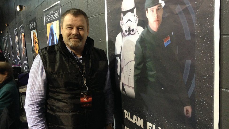 The Star Wars bit part actors who are now more popular than ever - BBC News