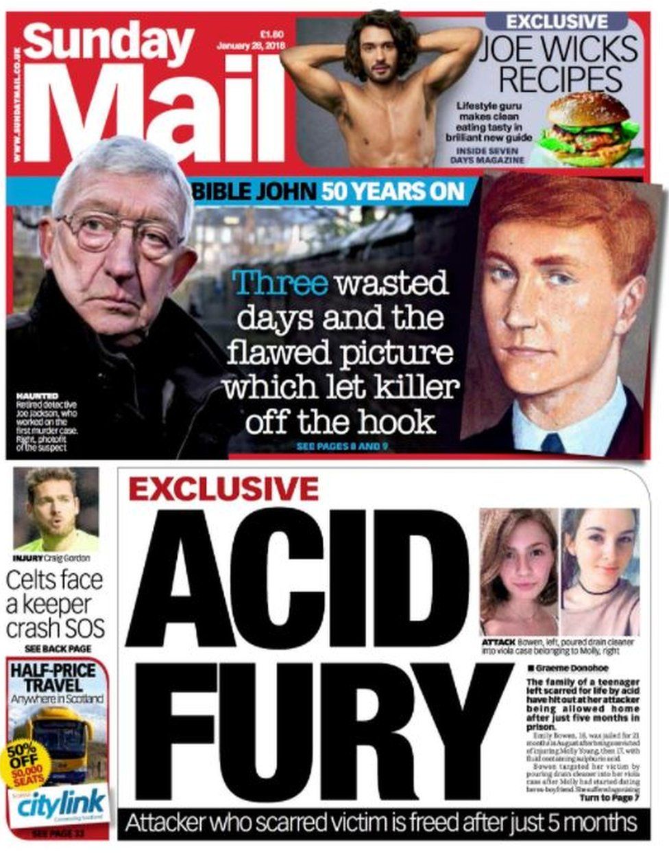Sunday papers: 'Explosive' police emails - BBC News
