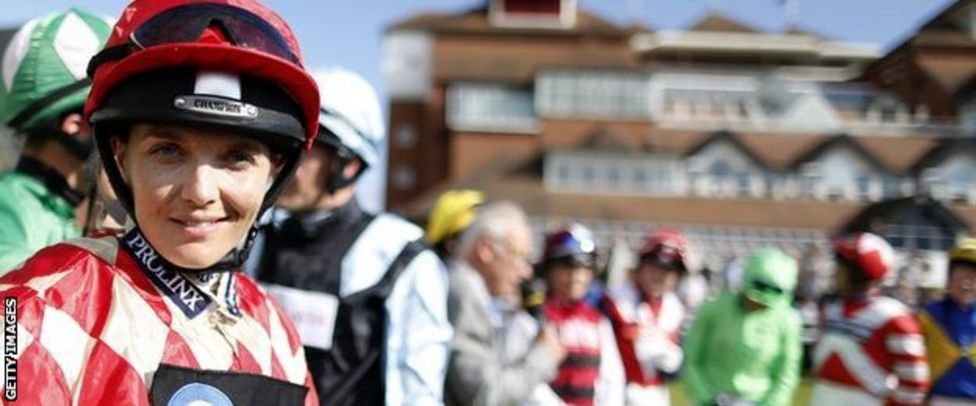 Victoria Pendleton: Olympic champion eighth on jockey debut - BBC Sport