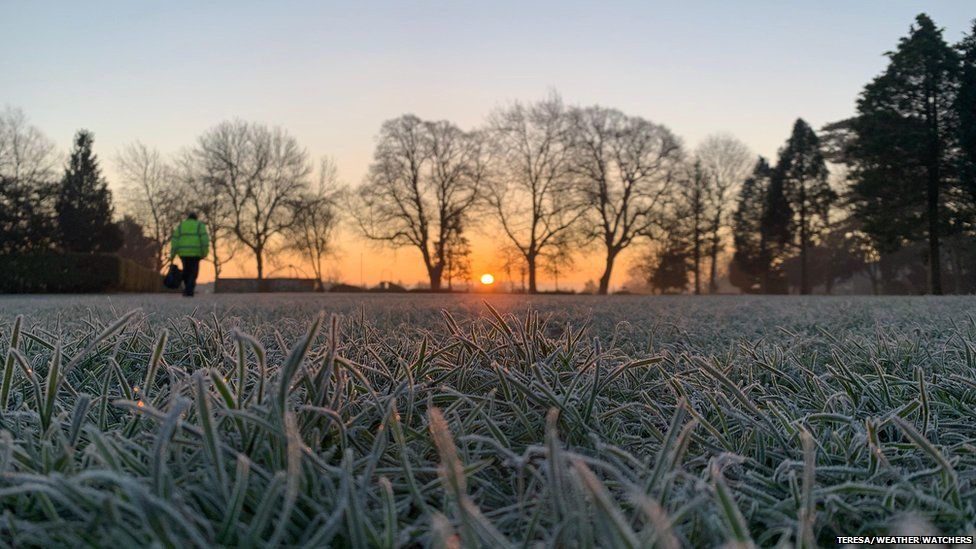 Wonderful winter morning scenes - BBC Weather