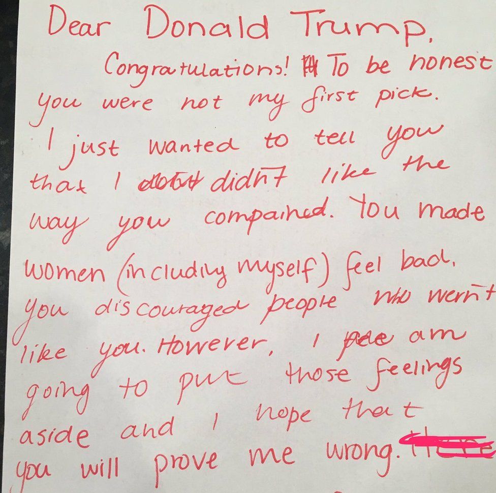 Donald Trump receives letters from children asking for 'kind ...
