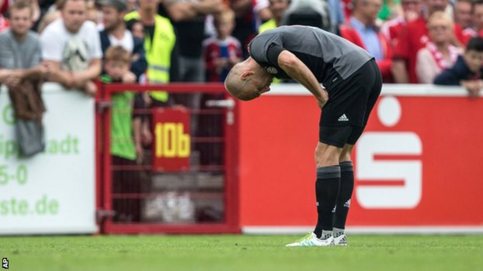 Arjen Robben: Bayern Munich winger out for six weeks - BBC Sport