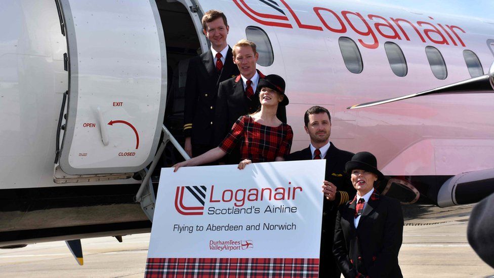 Loganair to end Durham to Aberdeen flights - BBC News