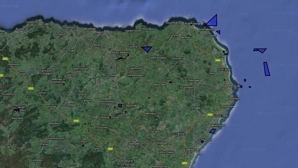 Map charts WW2 bombing of Aberdeen and Aberdeenshire - BBC News