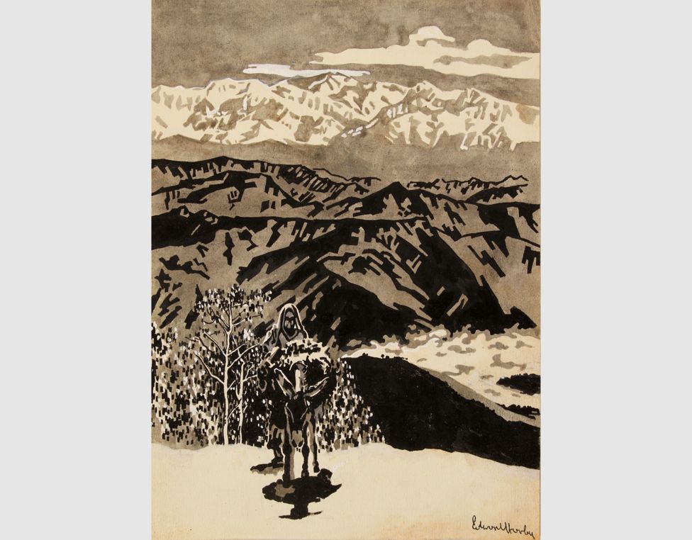 The house that Edek built - and the secret suitcase kept inside - BBC News