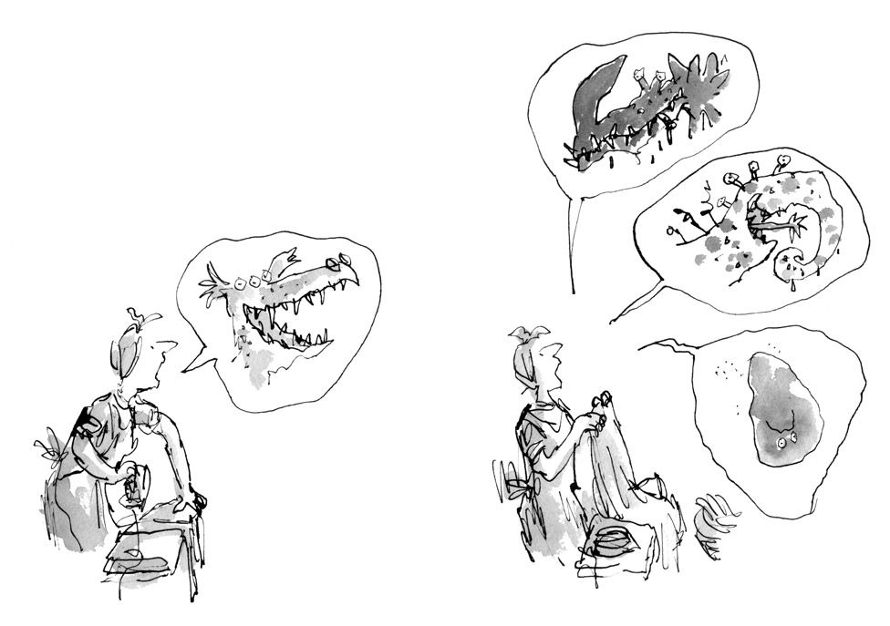 Sir Quentin Blake illustrates Roald Dahl's final book, 26 years on ...