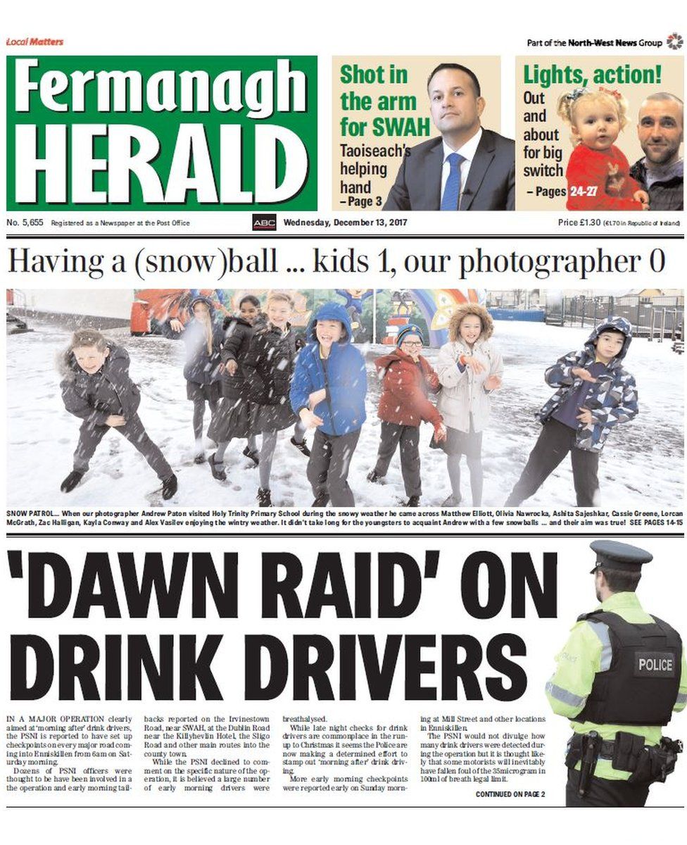 Ugly Christmas trees and parking fees - BBC News