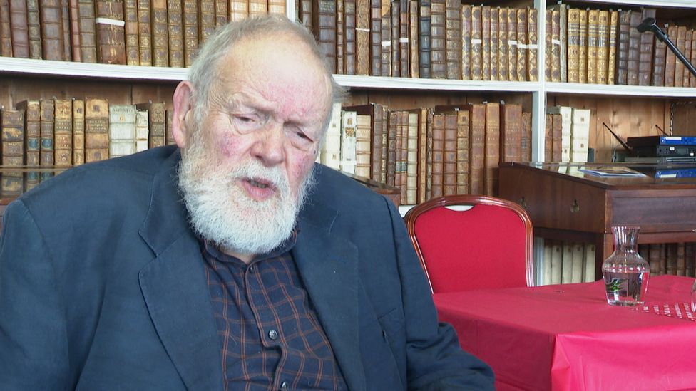 Michael Longley: Film delves into work of award-wining poet - BBC News