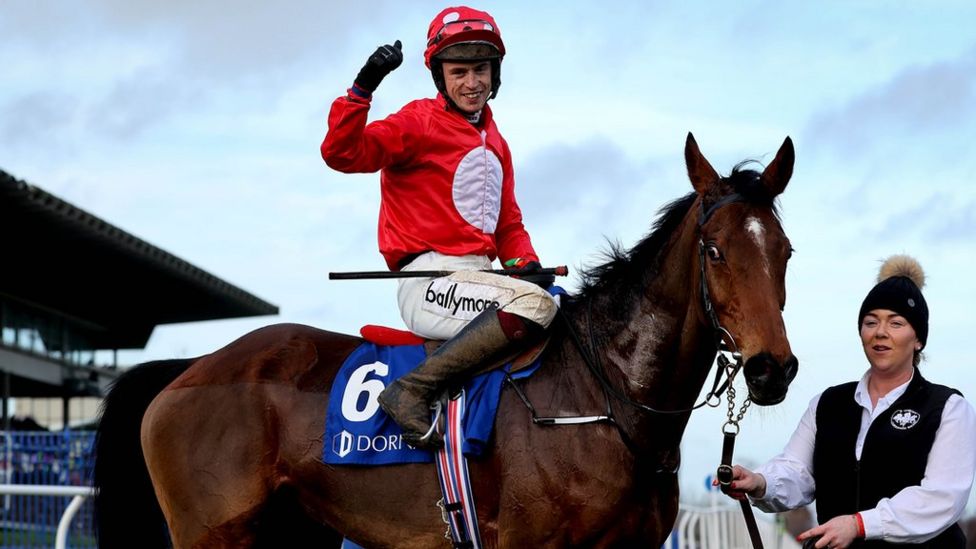 Savills Chase: Conflated wins at Leopardstown after A Plus Tard pulls out - BBC Sport
