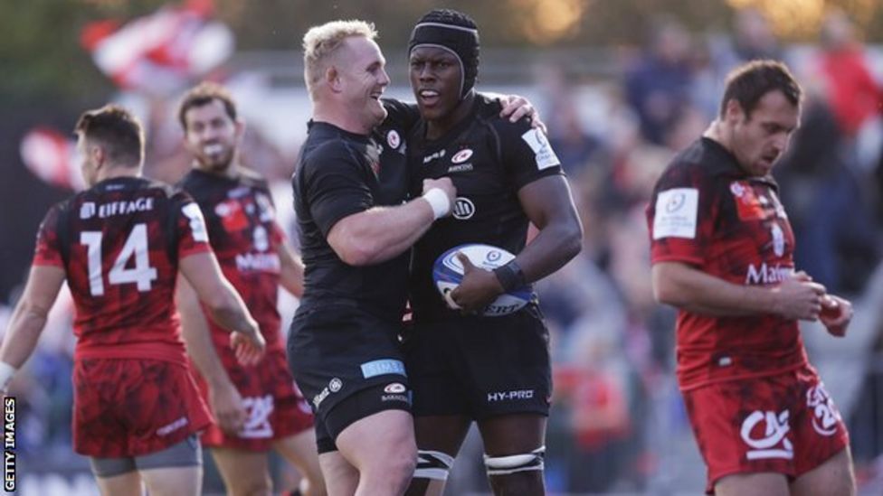 European Rugby Champions Cup: Saracens 29-10 Lyon OU - BBC Sport