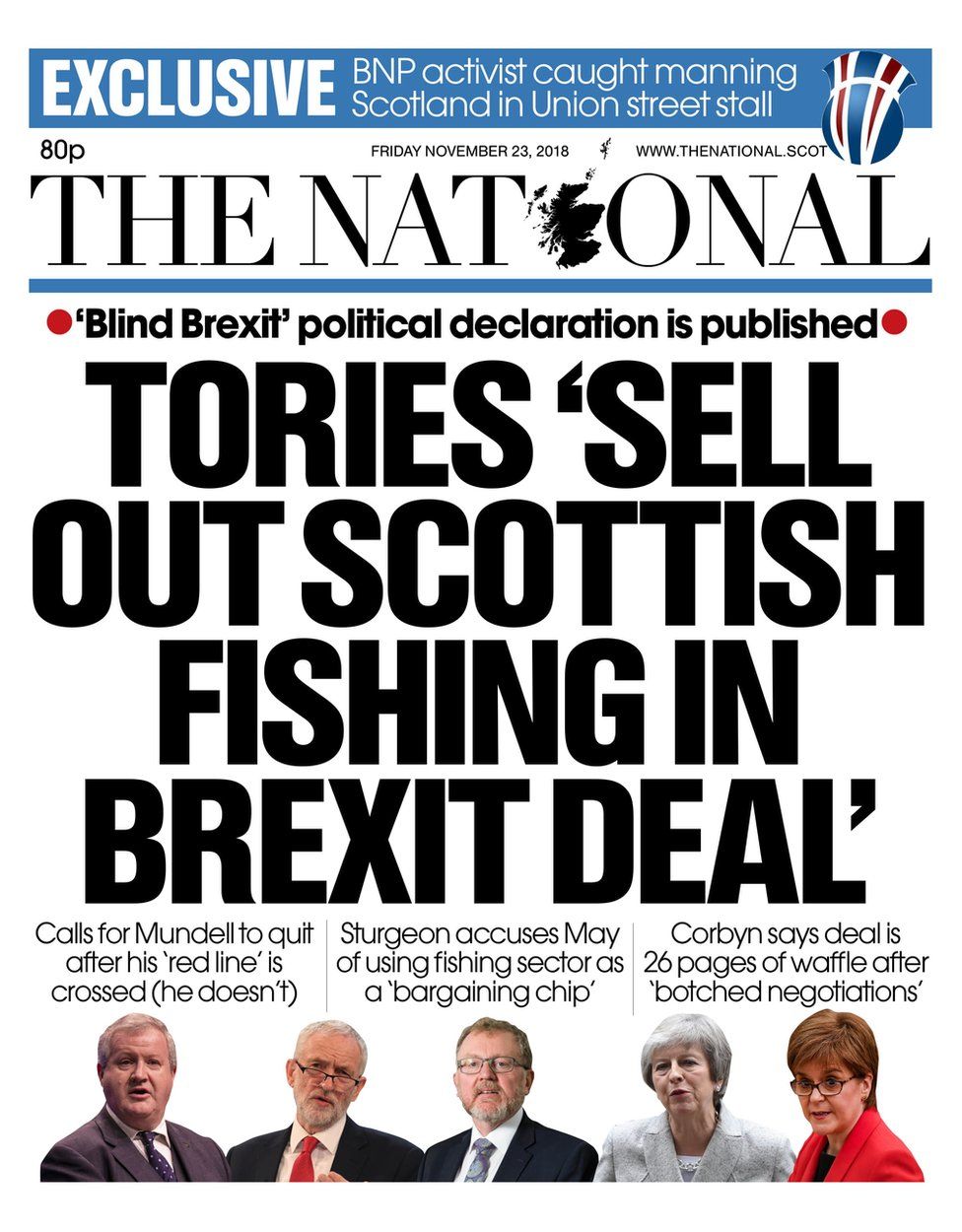 The papers: Brexit fishing 'betrayal' and driverless buses - BBC News