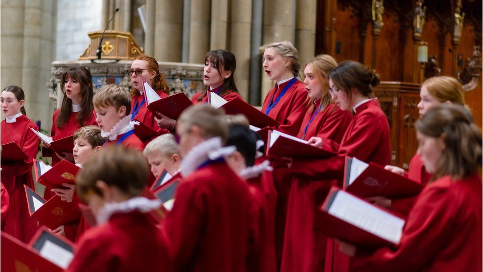 King Charles: Truro Cathedral choristers to sing at coronation - BBC News