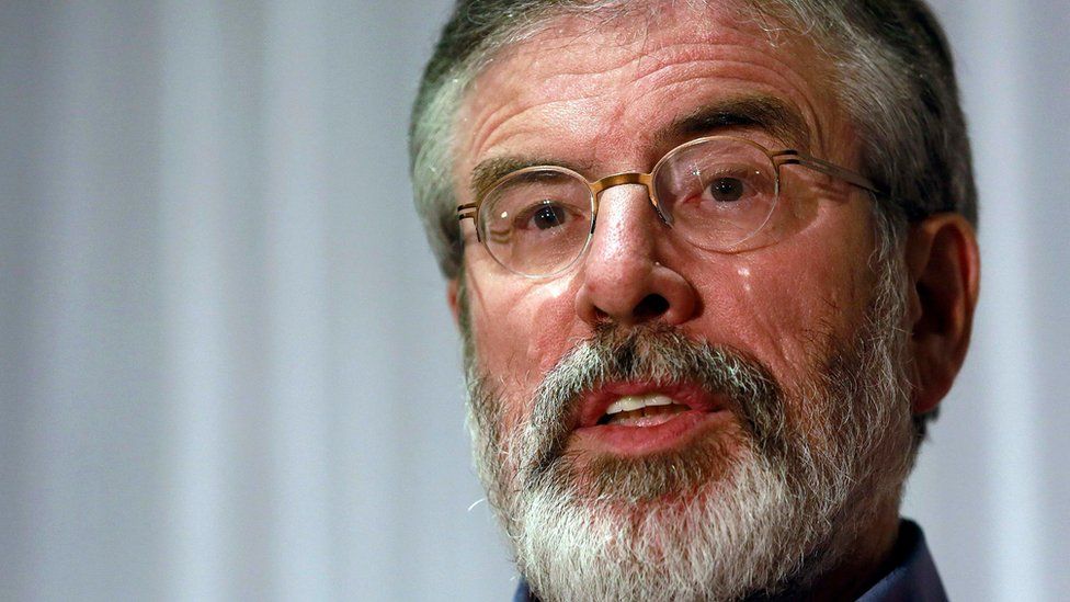 Gerry Adams calls on home attackers to meet him - BBC News