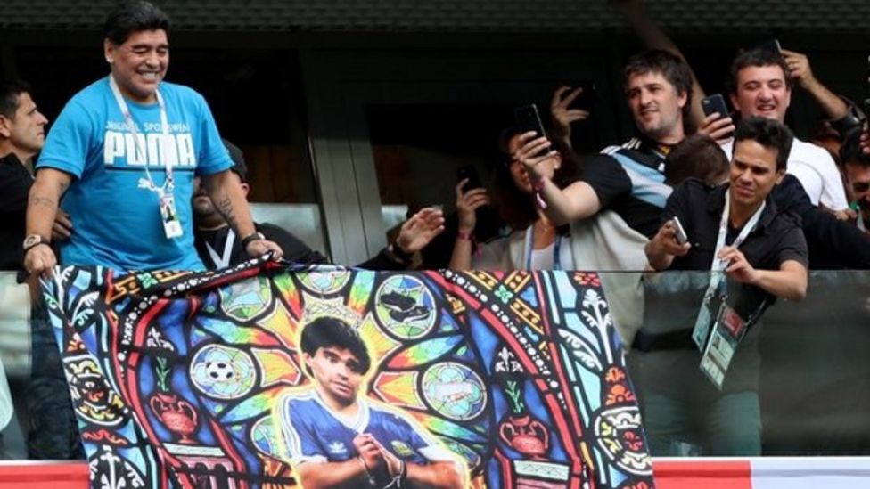 Diego Maradona: Argentina legend's career in pictures - BBC Sport
