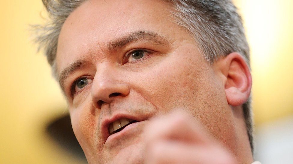 Mathias Cormann: The ex-Belgian running Australia this week - BBC News