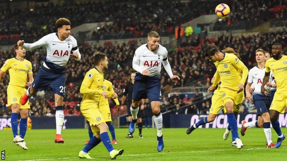 Tottenham 3-1 Chelsea: Spurs inflict Blues' first Premier League defeat ...