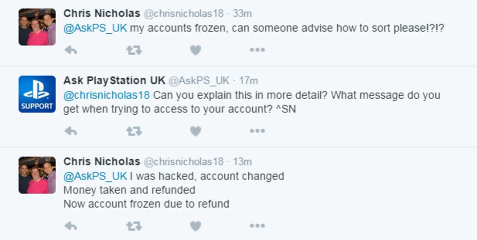 Sony denies PlayStation hack attack following complaints - BBC News